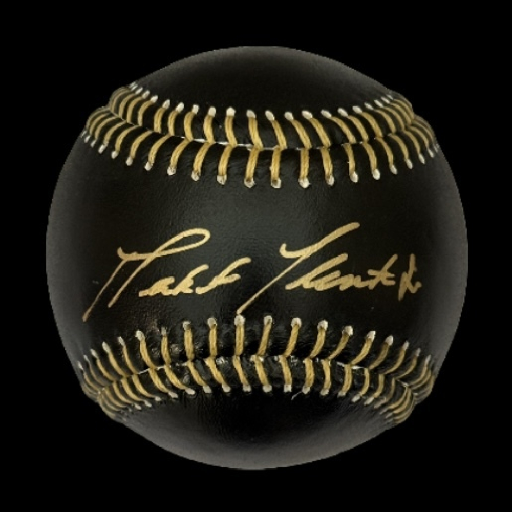 Roberto Clemente Jr. Signed Black & Gold Baseball (PSA) | Pristine Auction