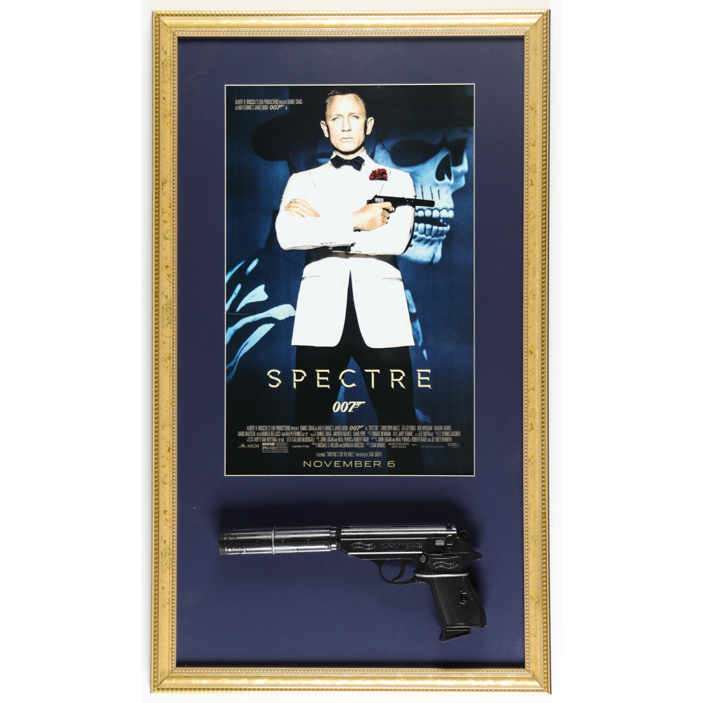 James Bond "Spectre" Custom Framed Poster Print Display with Replica ...