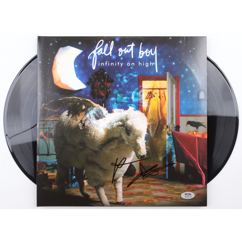 Patrick Stump & Andy Hurley Signed Fall Out Boy "Infinity On High ...