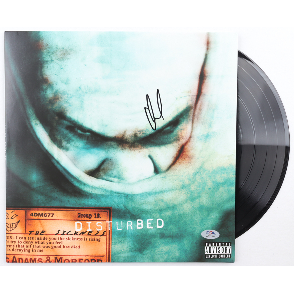 David Draiman Signed Disturbed "The Sickness" Vinyl Record Album (PSA ...