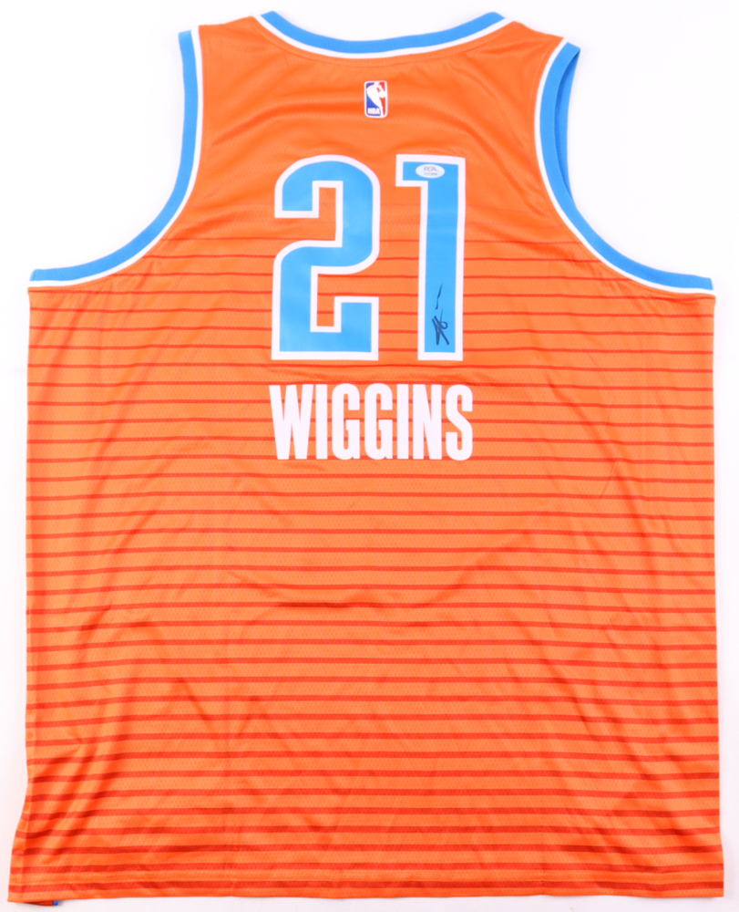 Aaron Wiggins Signed Thunder Jersey (PSA) | Pristine Auction