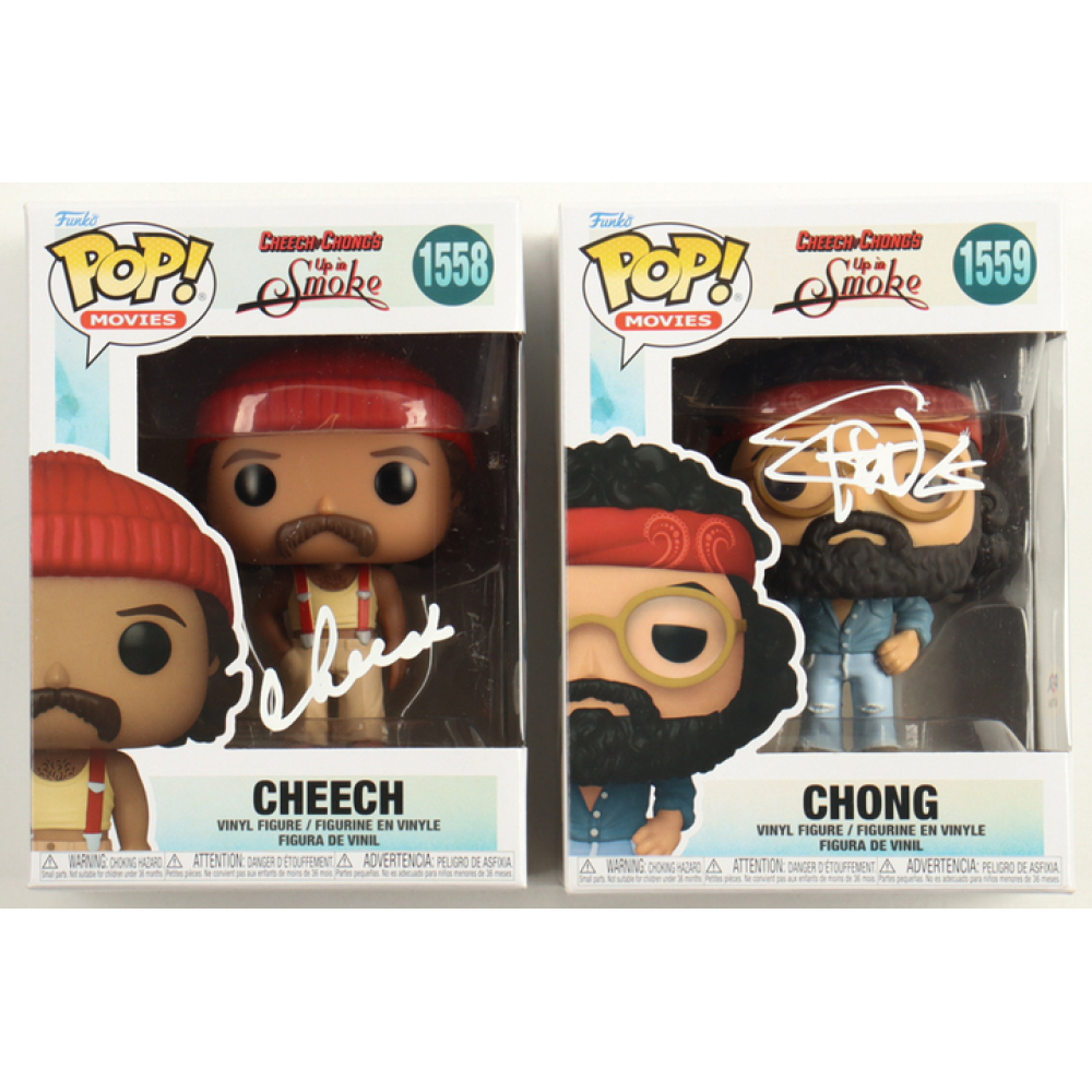 Cheech Marin & Tommy Chong Signed "Cheech & Chong's Up In Smoke" #1558 ...