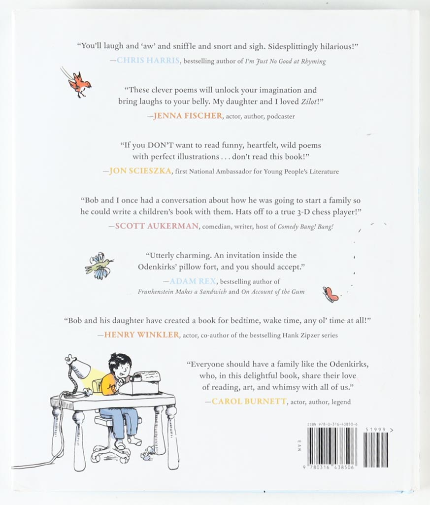 Bob Odenkirk & Erin Odenkirk Signed "Zilot & Other Important Rhymes ...