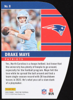 Drake Maye 2024 Prestige Human Highlight Film #8 RC | Pristine Auction