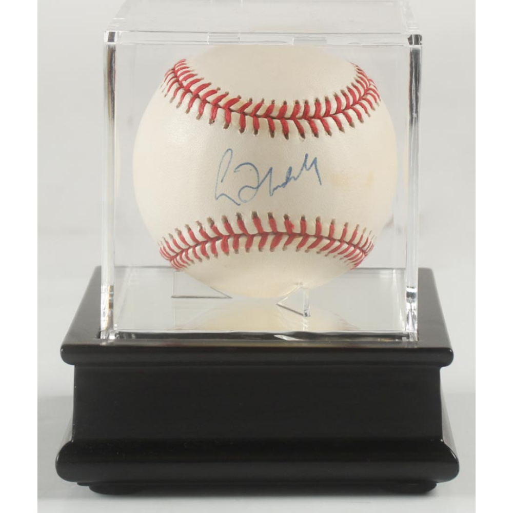 Greg Maddux Signed ONL Baseball In Display Case (PSA) | Pristine Auction