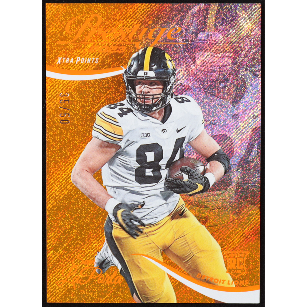 Sam LaPorta 2023 Prestige Xtra Points Orange #375 RC #35/50 | Pristine ...