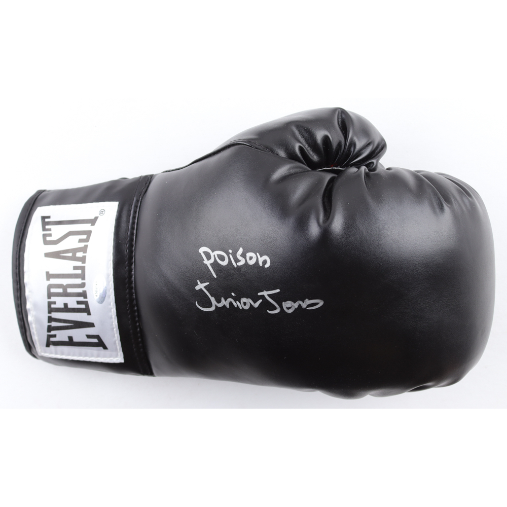 Junior Jones Signed Everlast Boxing Glove Inscribed "Poison" (Schwartz ...
