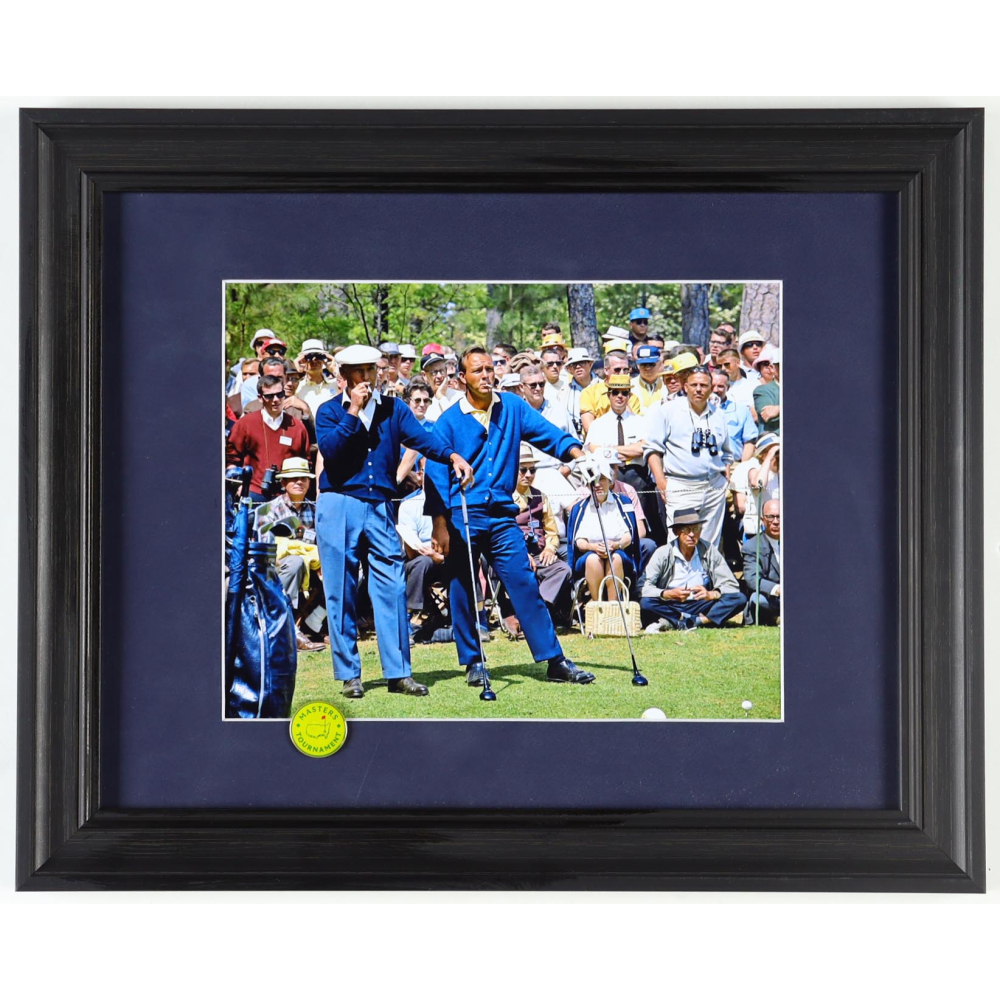 "Arnold Palmer & Ben Hogan at the Masters" Custom Framed Photo with ...