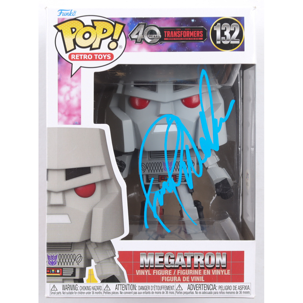 Frank Welker Signed "Transformers" #132 Megatron Funko Pop! Vinyl ...