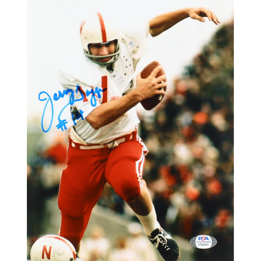 Jerry Tagge Signed Nebraska Cornhuskers 8x10 Photo (PSA) | Pristine Auction