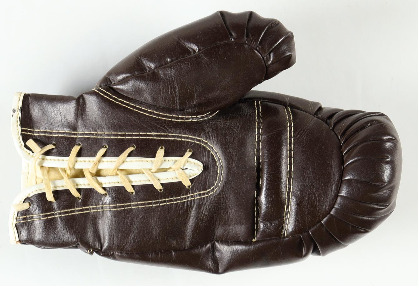 Mike Tyson Signed Rocky Marciano Model Boxing Glove with Wrist Wrap in ...