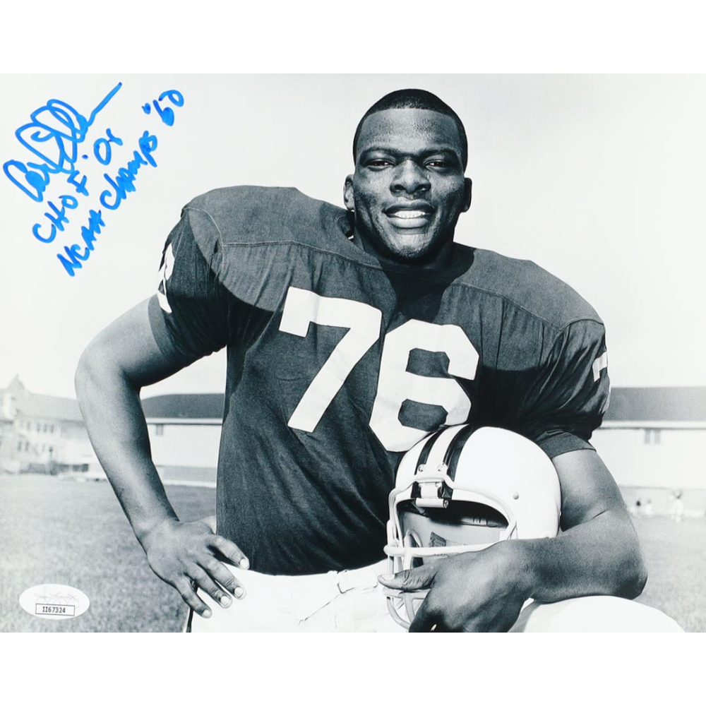 Carl Eller Signed Minnesota Golden Gophers 8x10 Photo Inscribed "CHOF ...