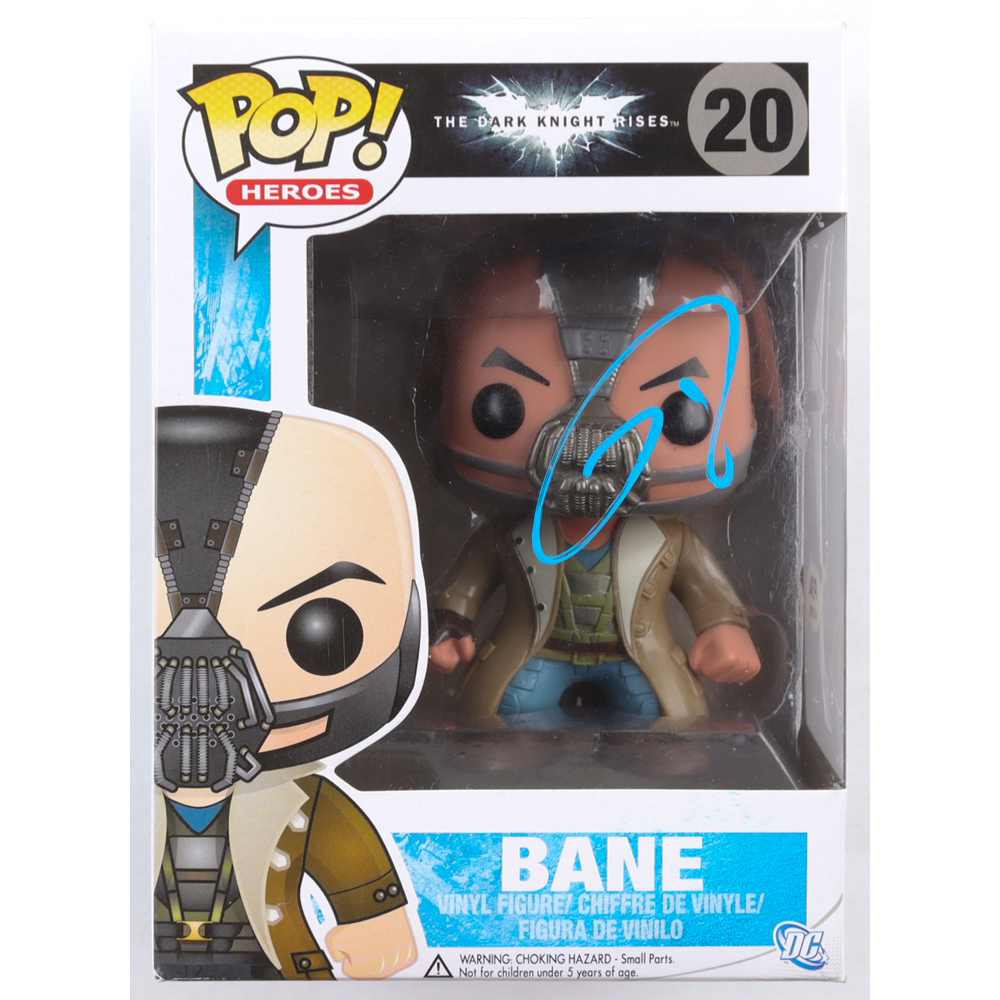 Tom Hardy Signed "The Dark Knight Rises" #20 Bane Funko Pop! Vinyl ...