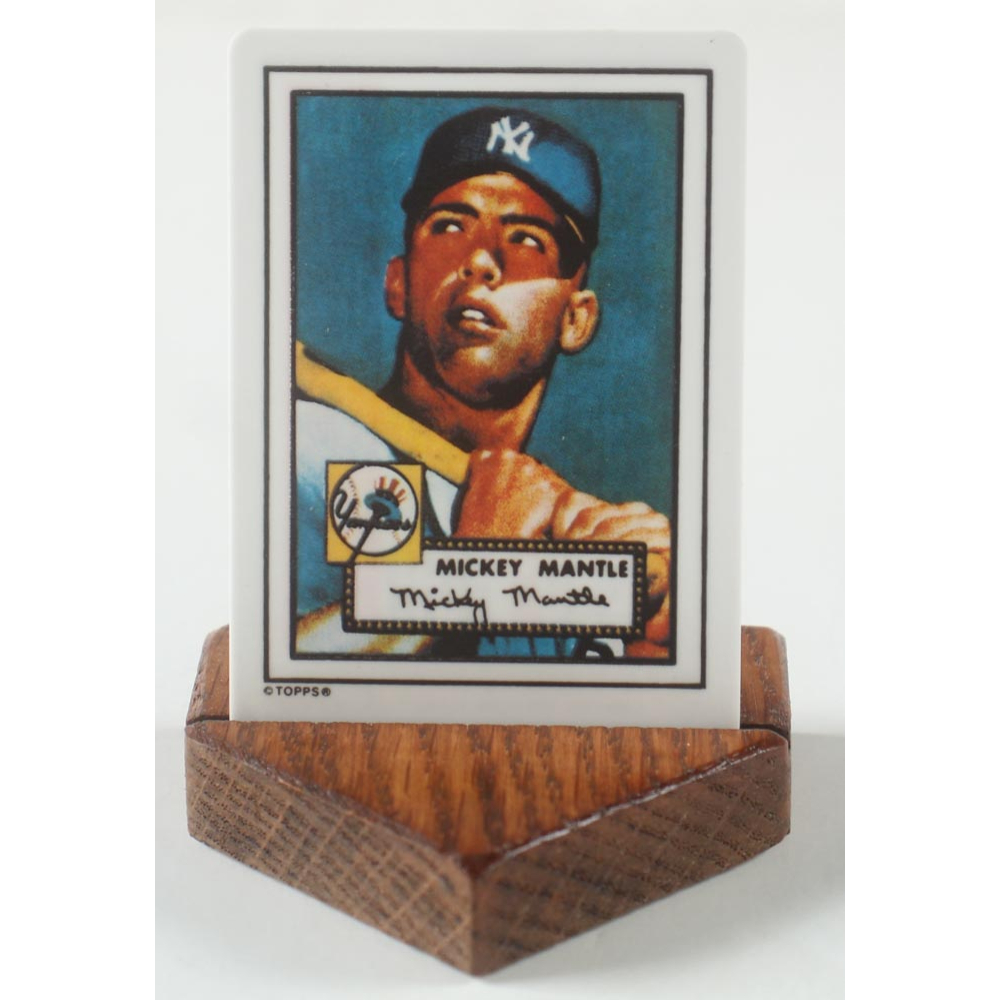 Mickey Mantle & Casey Stengal 1990 Hamilton Collection Ceramic Topps ...