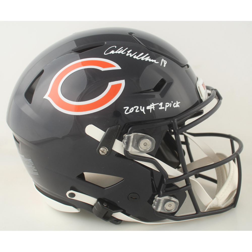 Caleb Williams Signed Bears Full-Size Authentic On-Field Speedflex ...