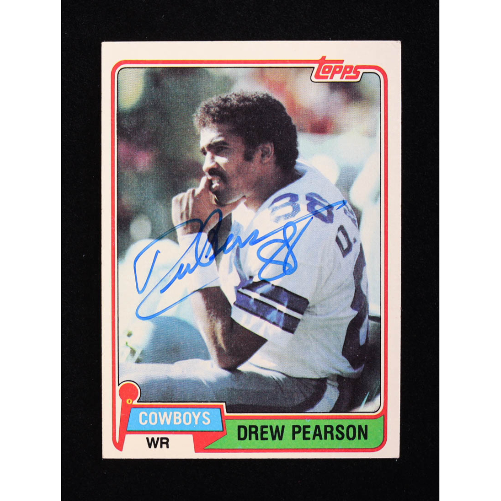 Drew Pearson Signed 1981 Topps #95 (PIA) | Pristine Auction