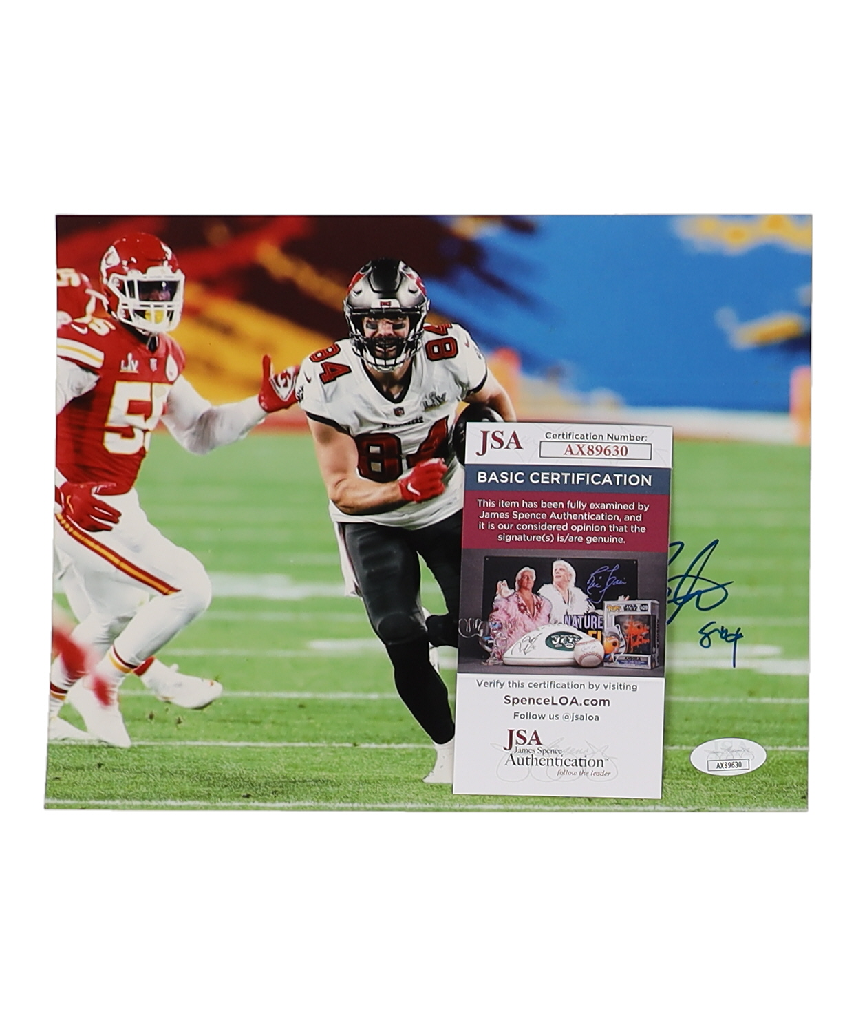 Cameron Brate Signed Buccaneers 8x10 Photo (JSA) | Pristine Auction