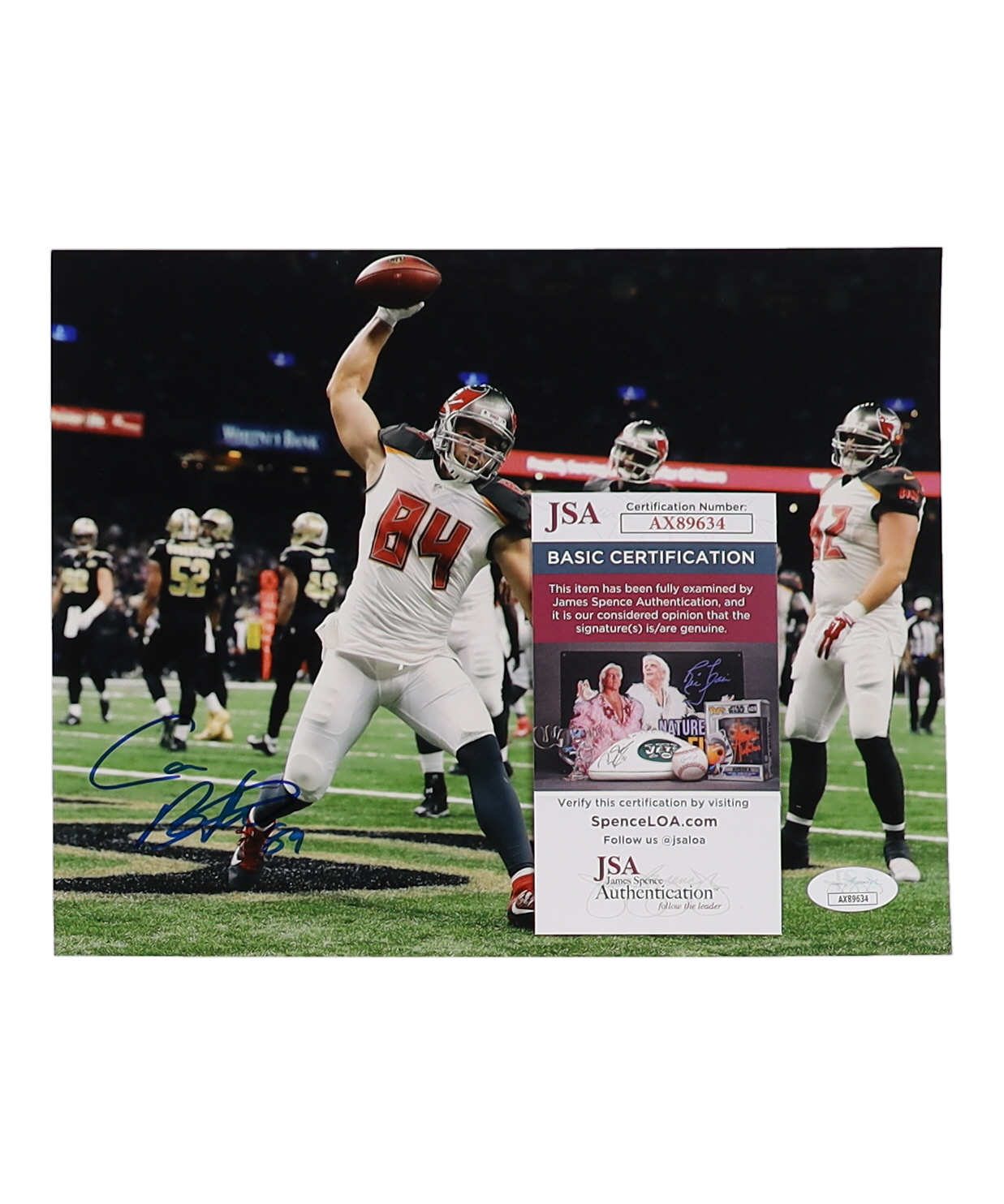 Cameron Brate Signed Buccaneers 8x10 Photo (JSA) | Pristine Auction