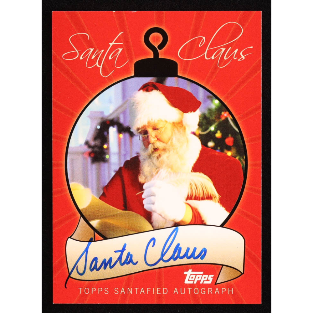 Santa Claus 2007 Topps Santa Claus #SCASC AUTO | Pristine Auction