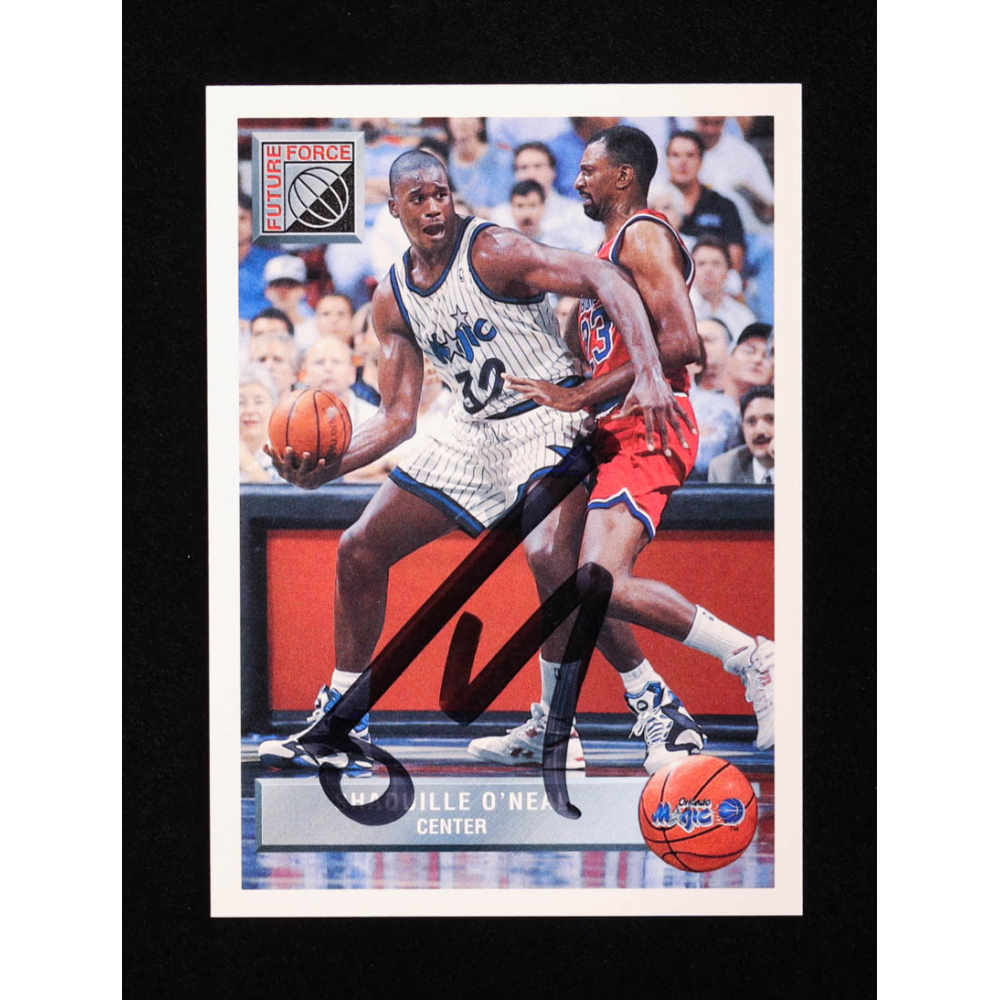 Shaquille O'Neal Signed 1992 Upper Deck McDonald's #P43 (PIA ...