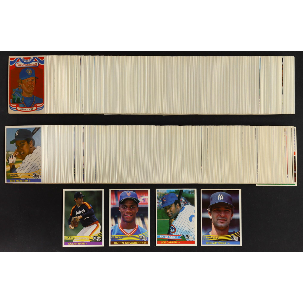 1984 Donruss Baseball Complete Set of (660) Cards with Joe Carter #41 ...