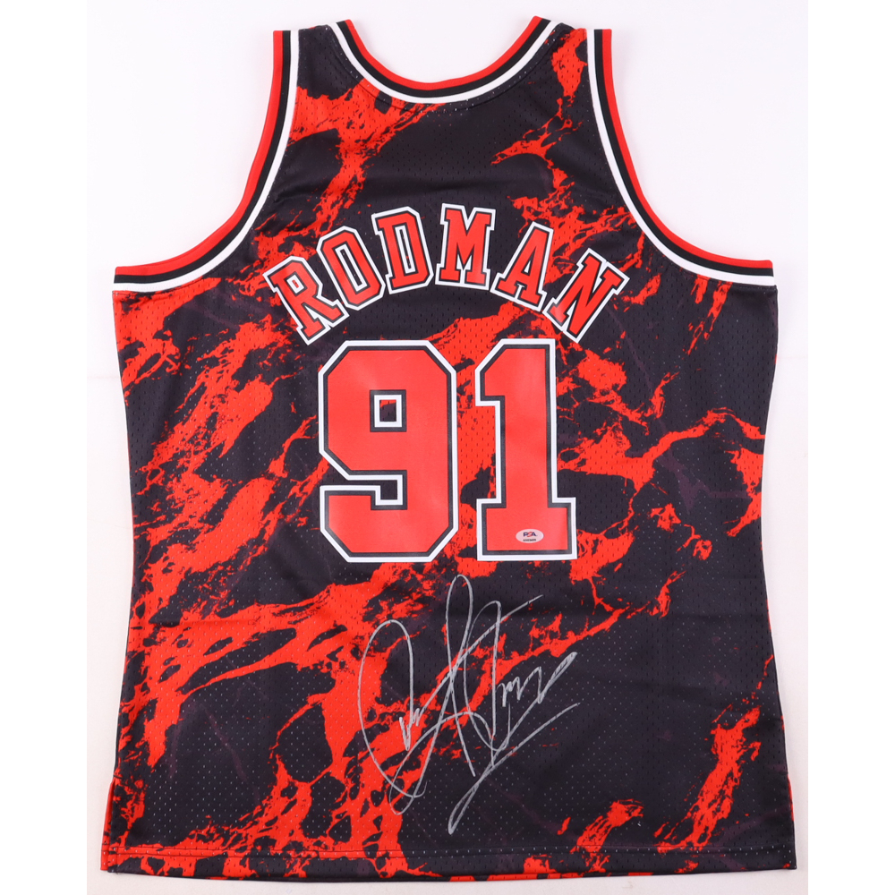 Dennis Rodman Signed Jersey (PSA) | Pristine Auction