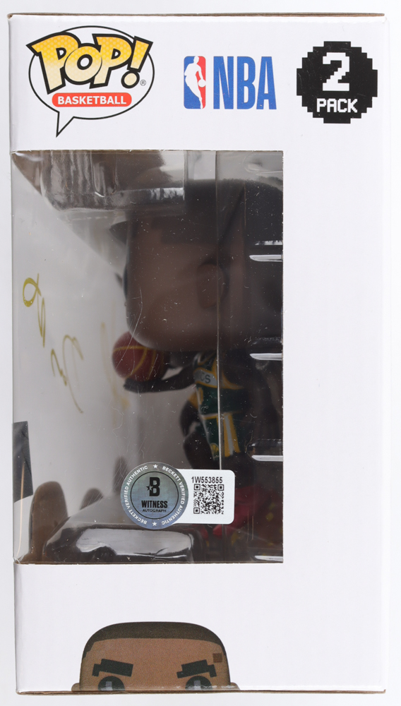 Shawn Kemp & Gary Payton Signed "NBA Jam" 2 Pack Funko Pop! Vinyl ...