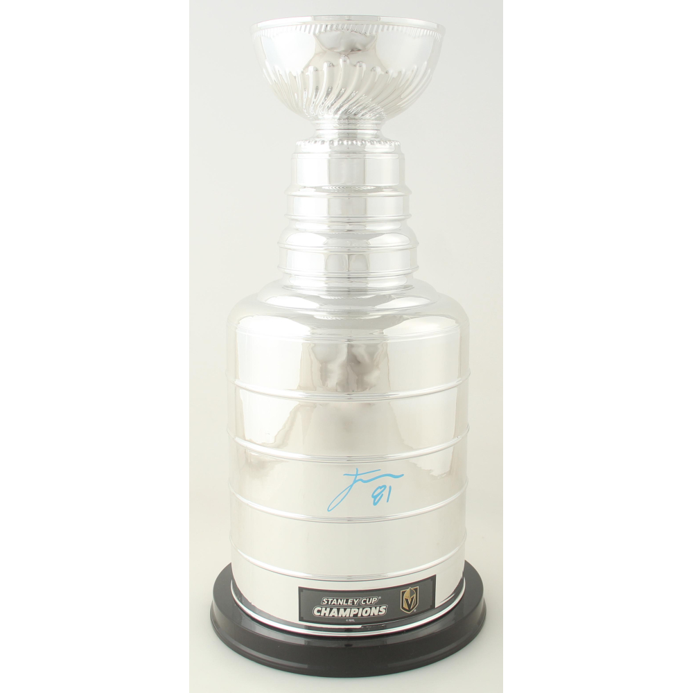 Jonathan Marchessault Signed 14" Mini Stanley Cup (JSA) | Pristine Auction