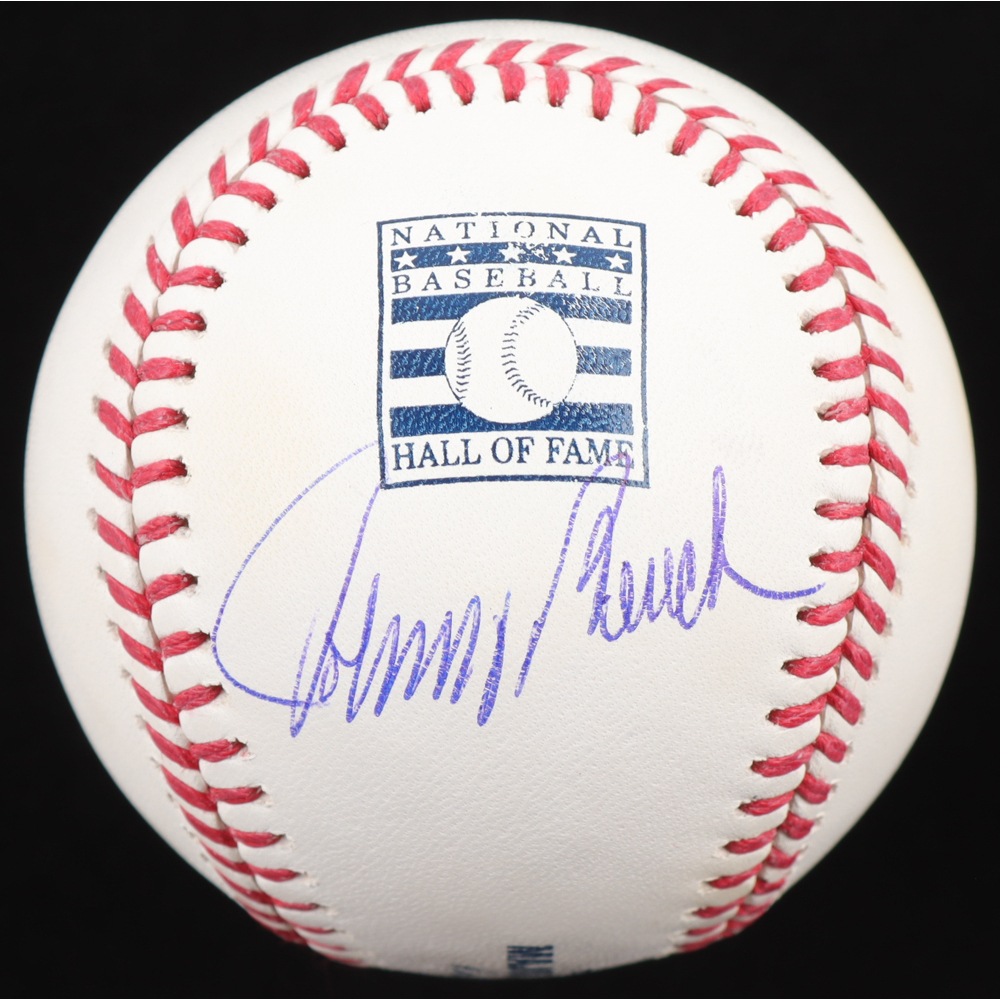 Johnny Bench Signed Hall of Fame Logo OML Baseball (MLB) | Pristine Auction