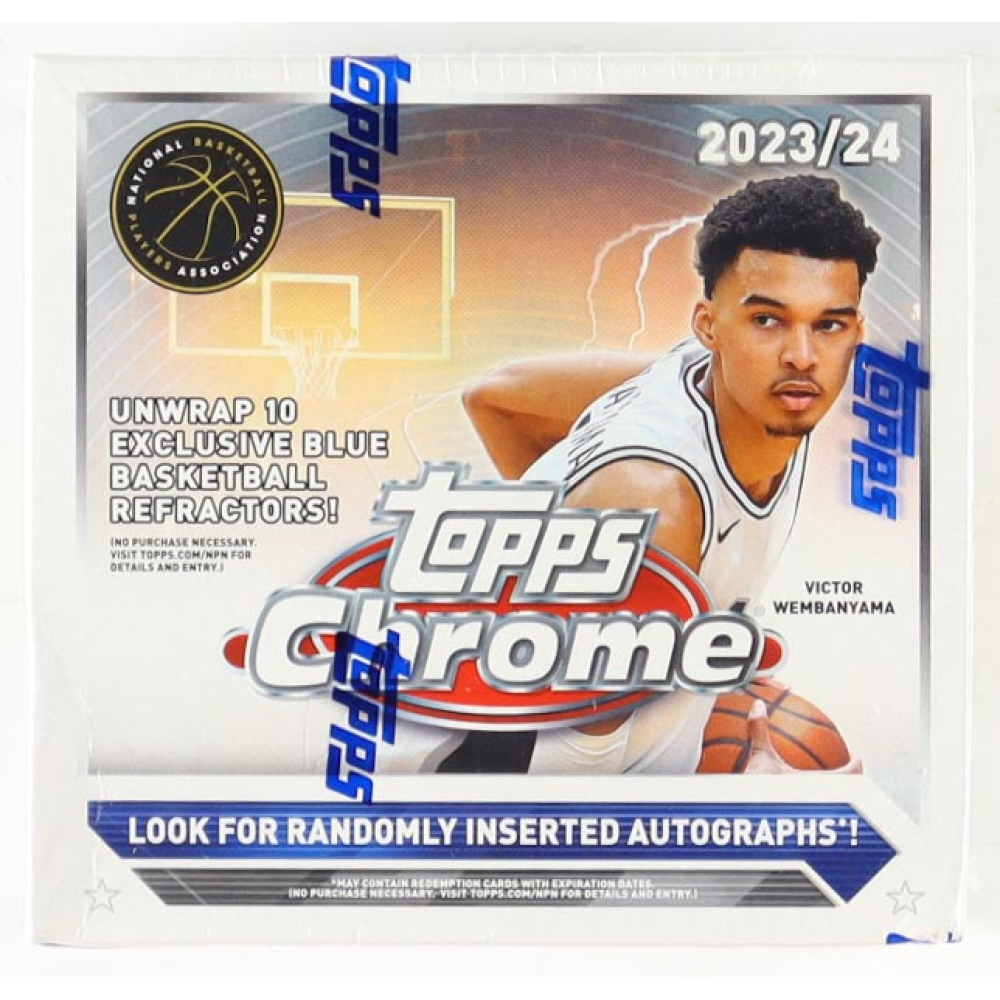 2023-24 Topps Chrome Basketball Monster Box With (5) Packs | Pristine ...