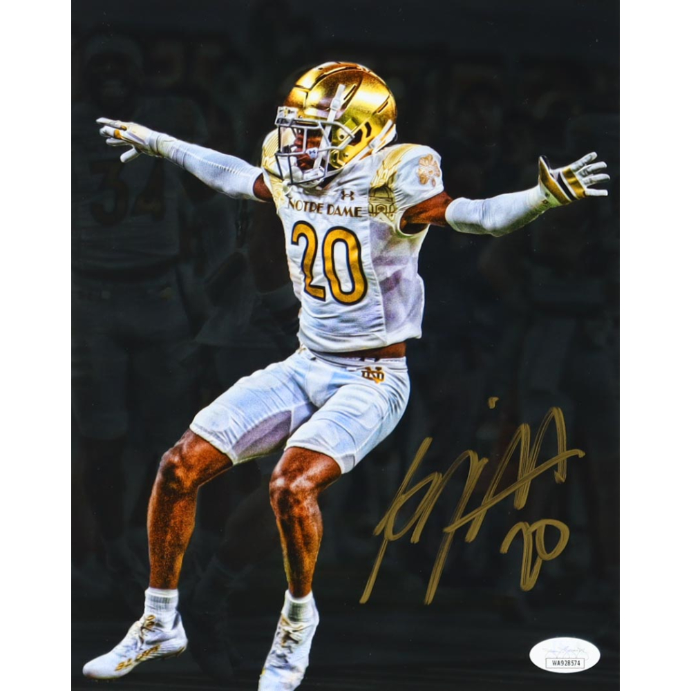 Benjamin Morrison Signed Notre Dame Fighting Irish 8x10 Photo (JSA ...