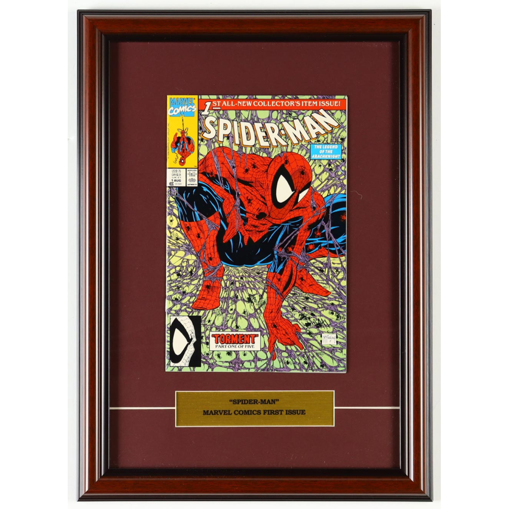 Marvel Comics "Spiderman: Torment" First Issue Custom Framed Comic Book ...