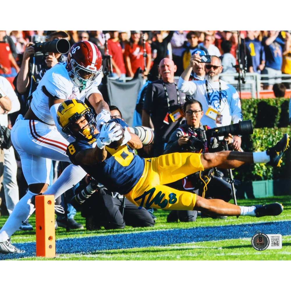 Tyler Morris Signed Michigan Wolverines 8x10 Photo (Beckett) | Pristine ...