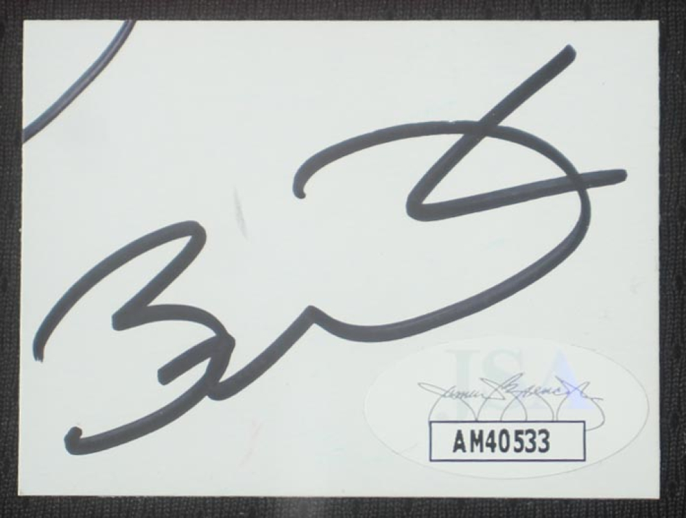 Dwayne Wade Signed Custom Framed Cut Display With Jersey (JSA ...