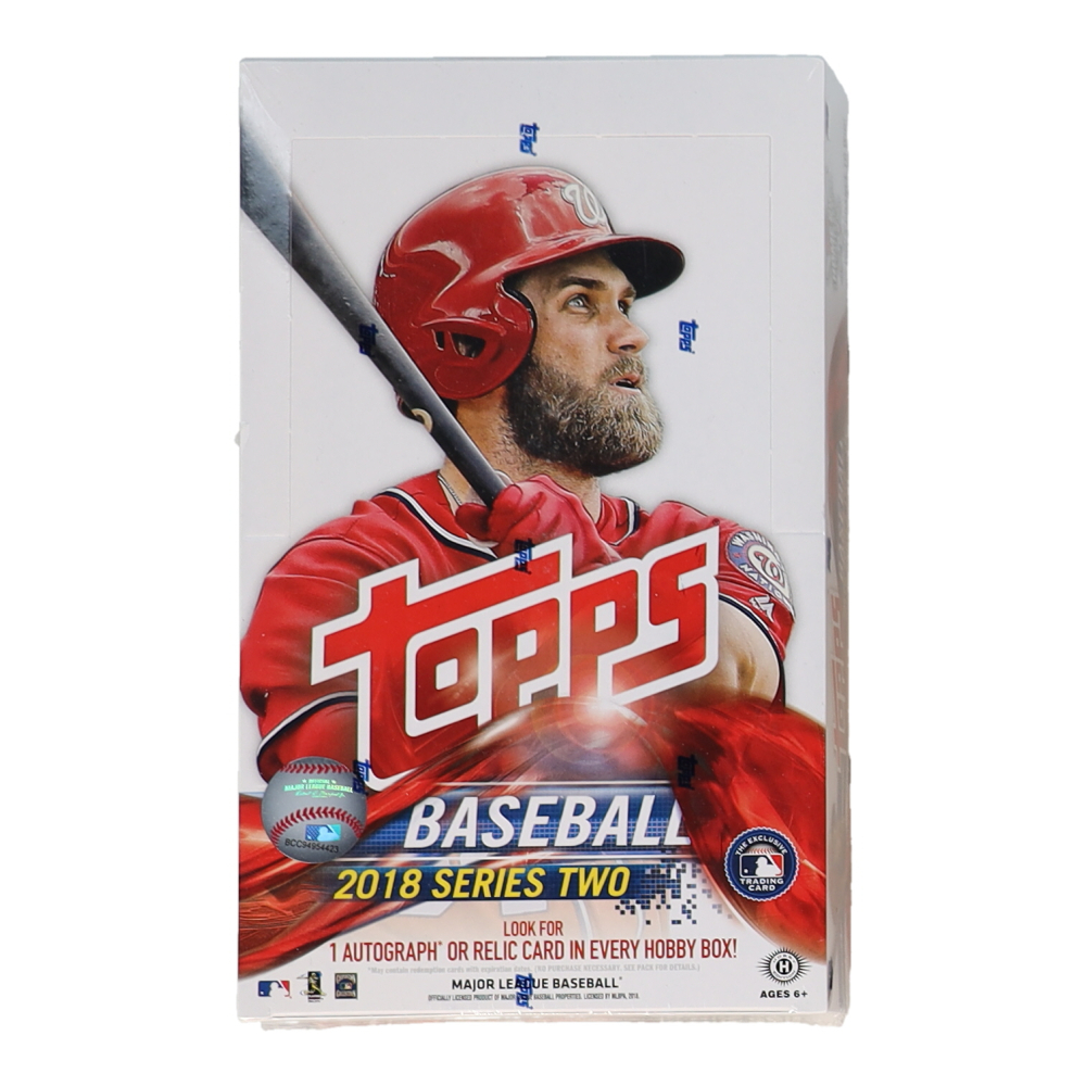 2018 Topps Series Two Baseball Hobby Box with (36) Packs | Pristine Auction