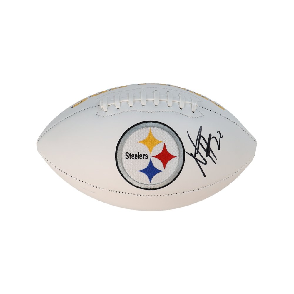 Najee Harris Signed Steelers Logo Football (JSA) | Pristine Auction