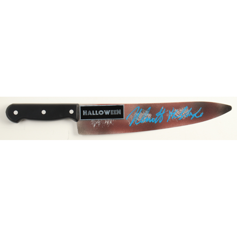 Nick Castle Signed "Halloween" Knife Inscribed "The Shape" (JSA ...