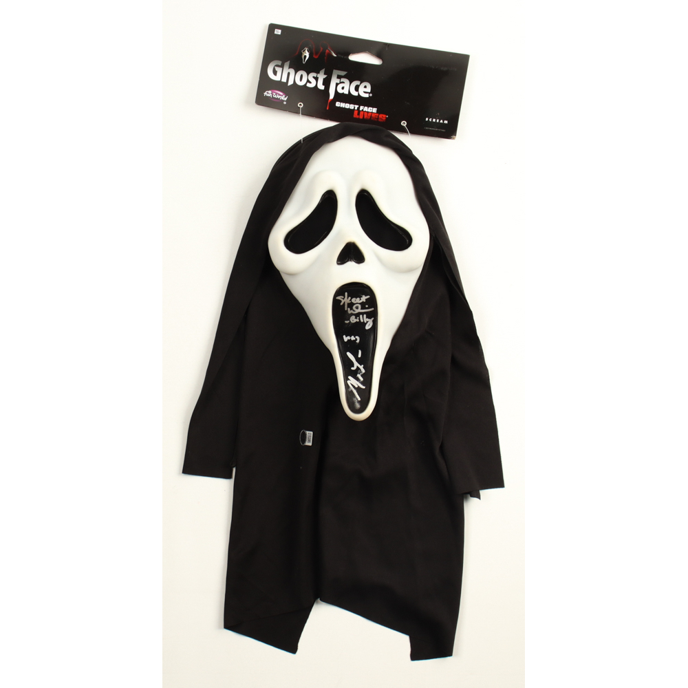 Matthew Lillard & Skeet Ulrich Signed "Scream" Ghostface Mask Inscribed ...