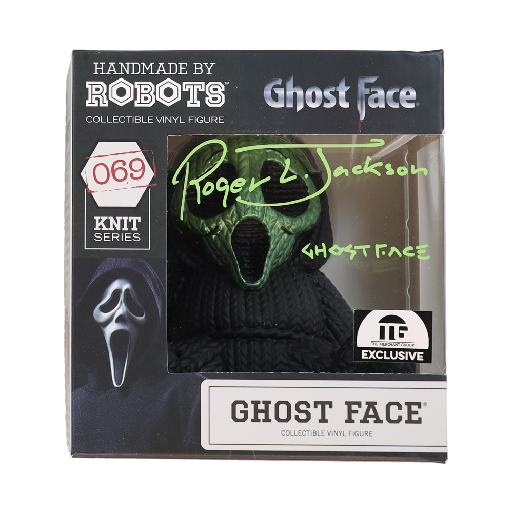 Roger L. Jackson Signed #69 Ghost Face Knit Series Handmade By Robots ...