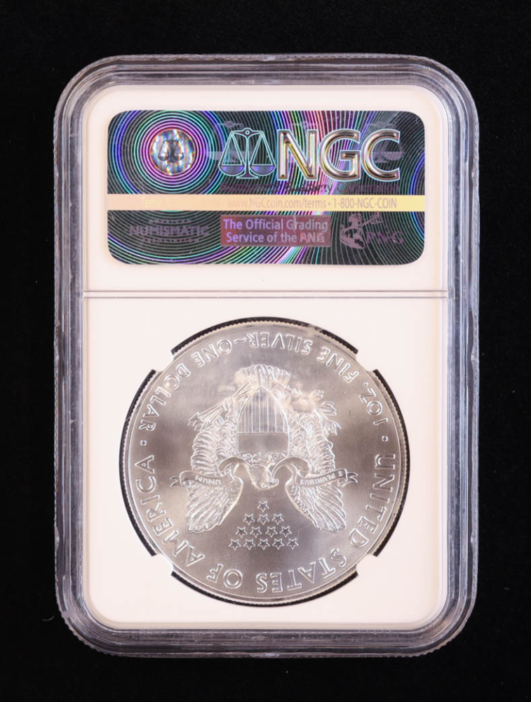 2016 American Silver Eagle - Jesse James Label (NGC MS69) | Pristine ...
