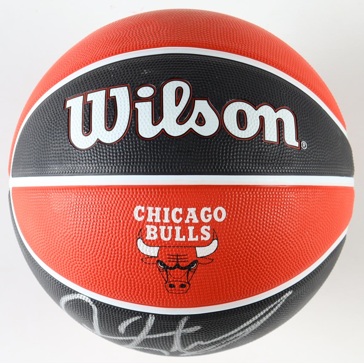 Dennis Rodman Signed Bulls Logo Basketball (JSA) | Pristine Auction