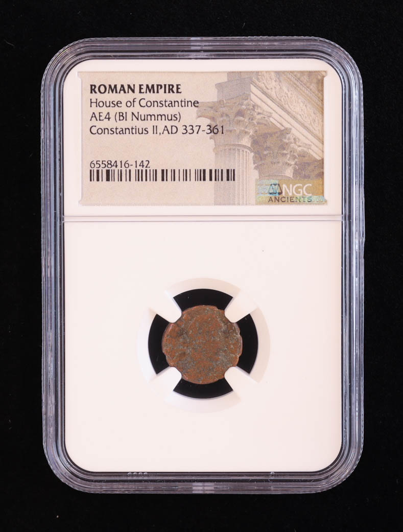 Roman Empire, House of Constantine - Constantius II, AD 337-361, AE4 ...