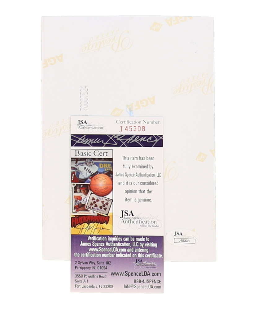 Chuck Yeager Signed 5x7 Cut (JSA) | Pristine Auction