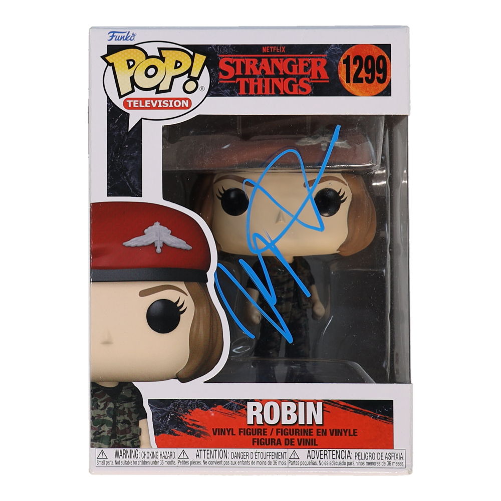 Maya Hawke Signed "Stranger Things" Robin #1299 Funko Pop! Vinyl Figure (PSA) | Pristine Auction