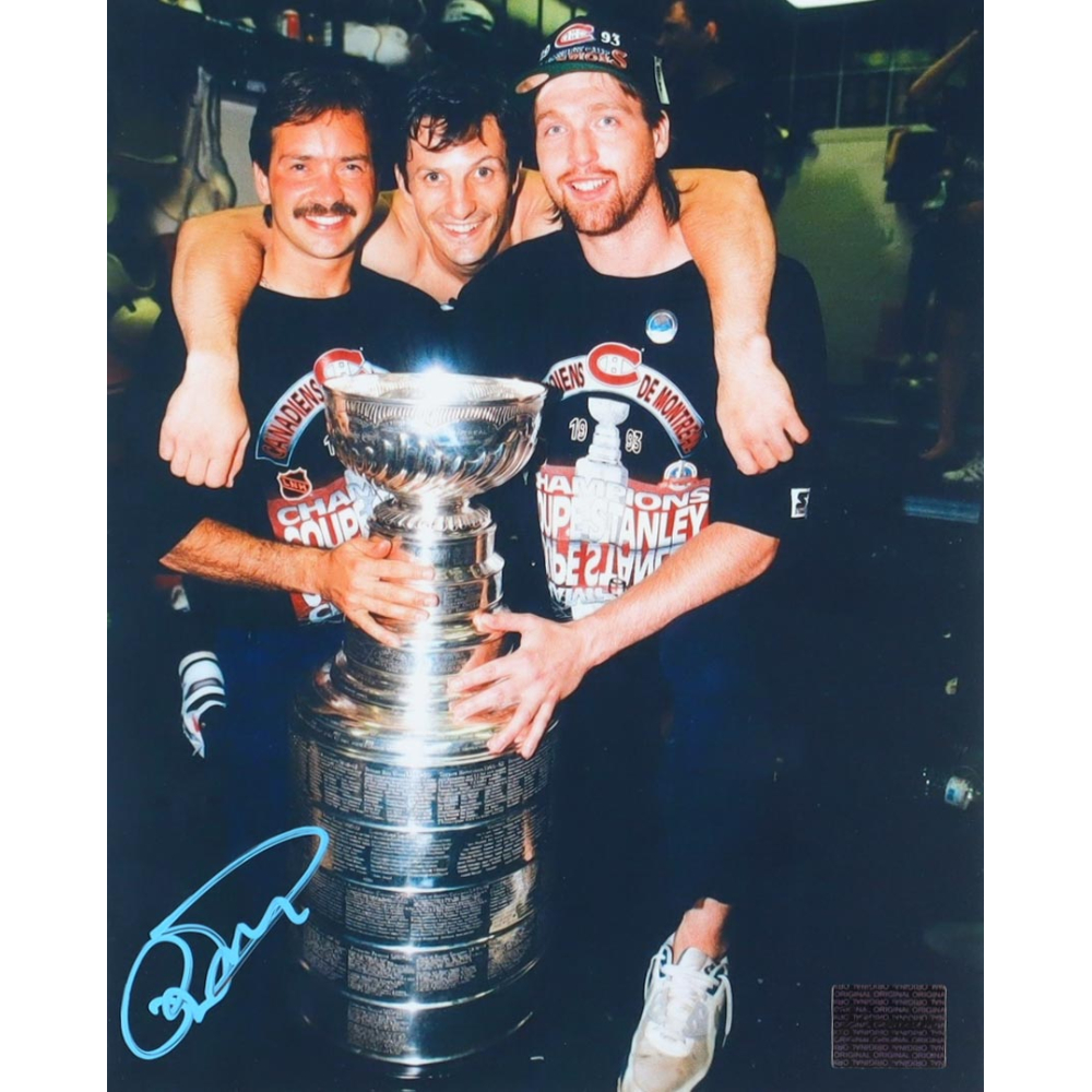 Pierre Gervais Signed Canadiens 8x10 Photo (Premium Autographs ...