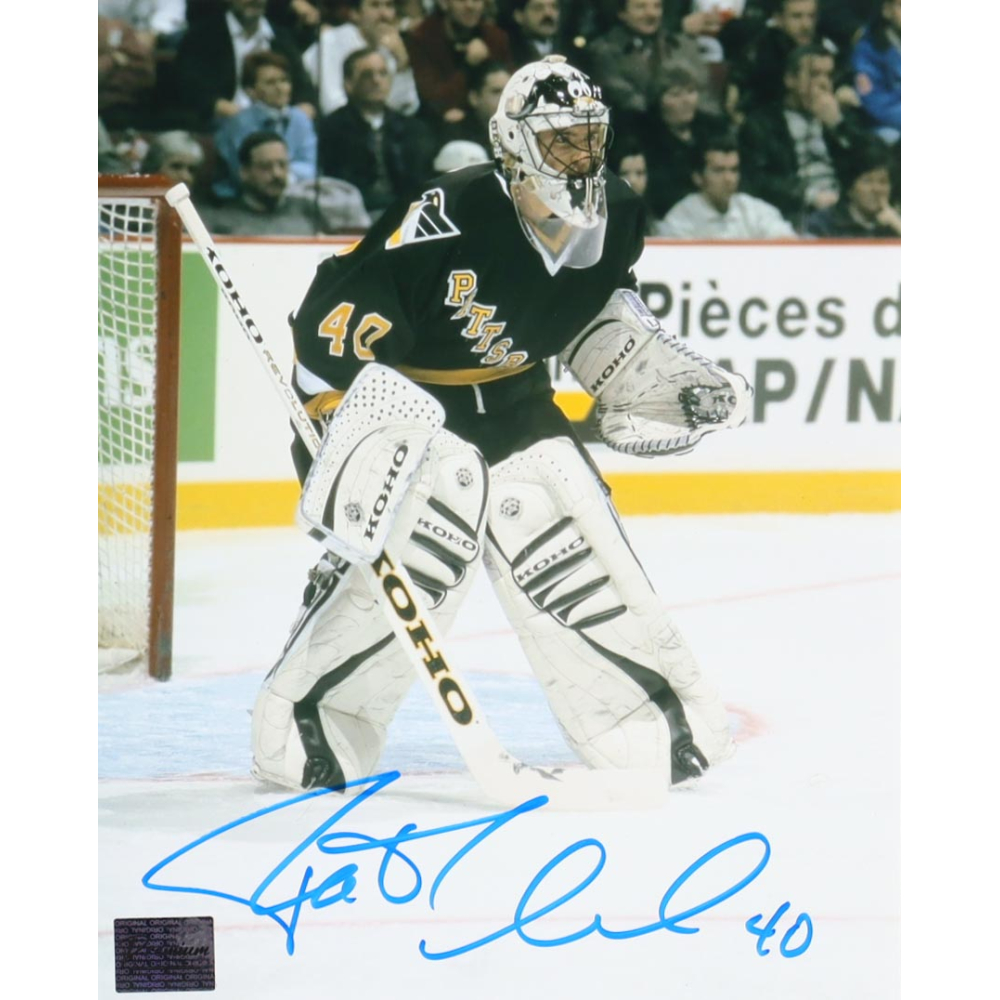 Patrick Lalime Signed Penguins 8x10 Photo (Premium Autographs ...