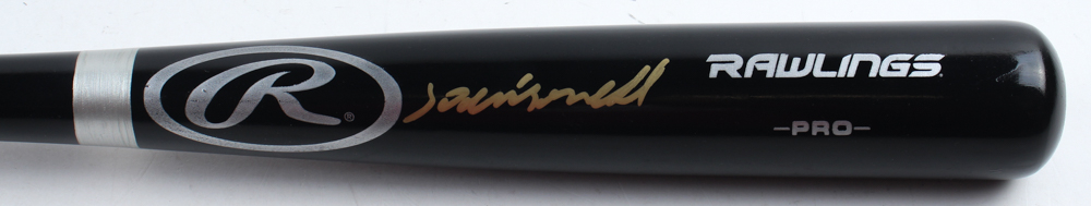 Jackson Chourio Signed Rawlings Pro Baseball Bat (JSA & USA SM ...