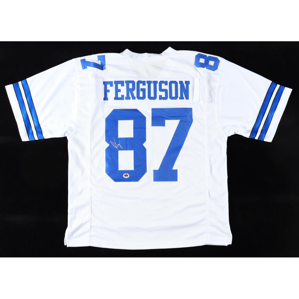 Jake Ferguson Signed Jersey (Gameday) | Pristine Auction