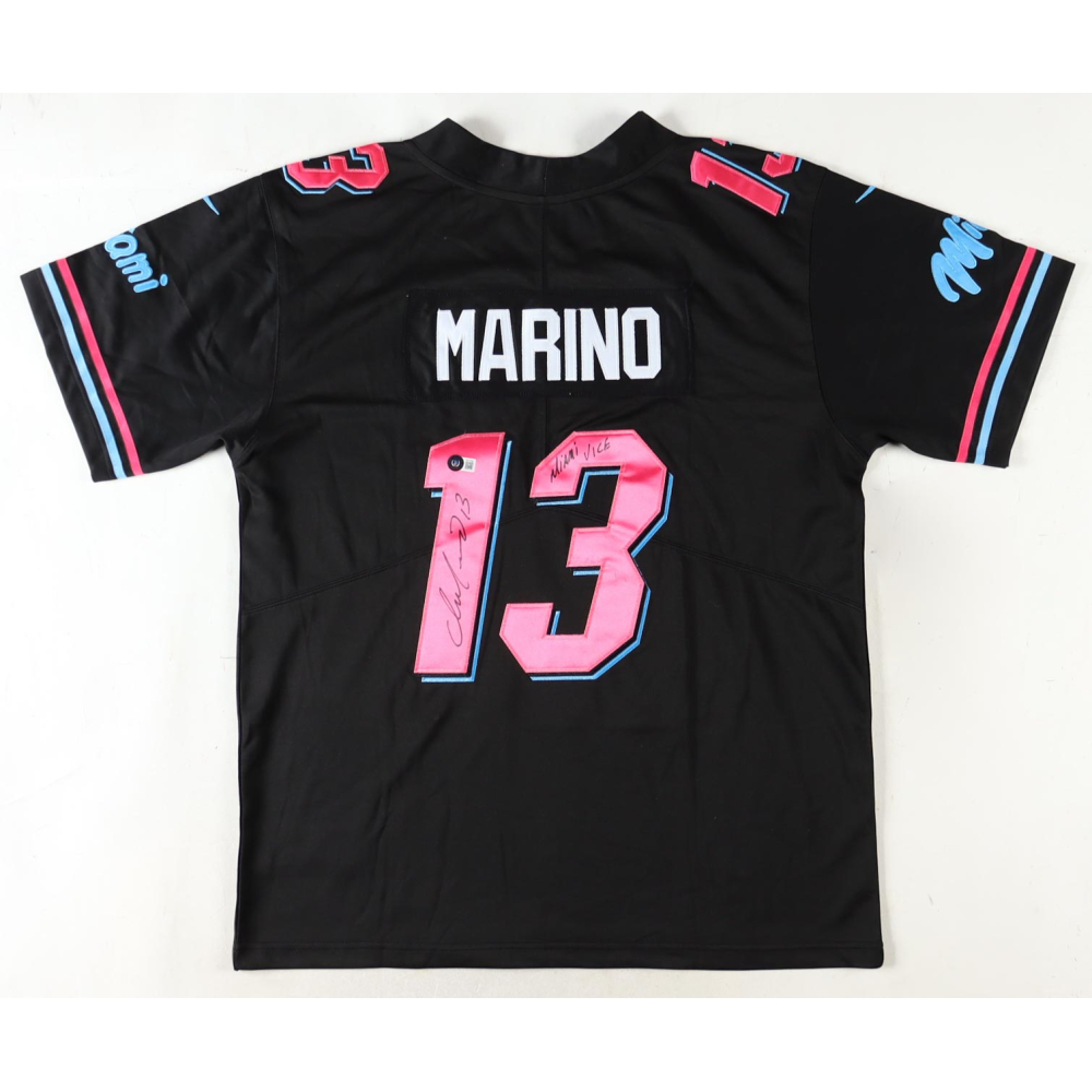 Dan Marino Signed Miami Vice Nike Jersey (Beckett) | Pristine Auction