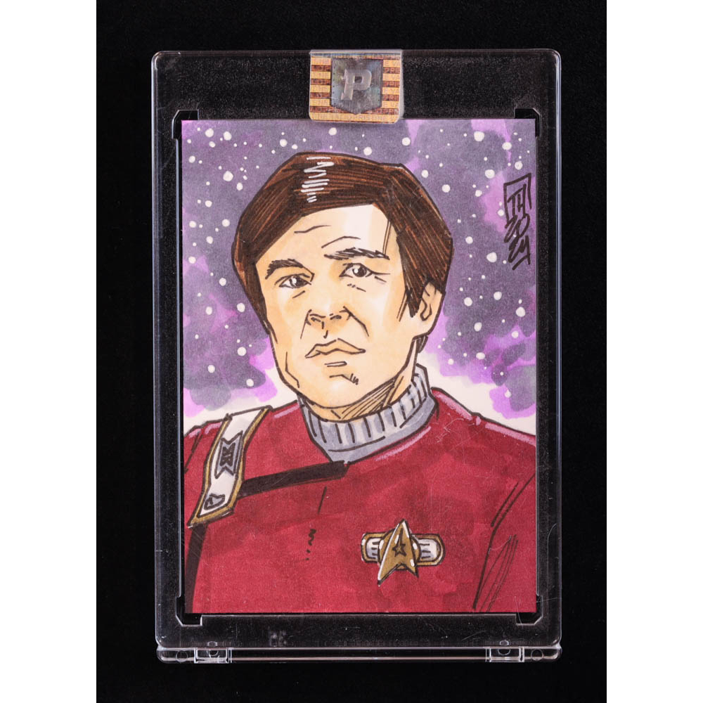 Pavel Chekov | Star Trek | Original Art Sketch Card by Tom Hodges (1/1 ...
